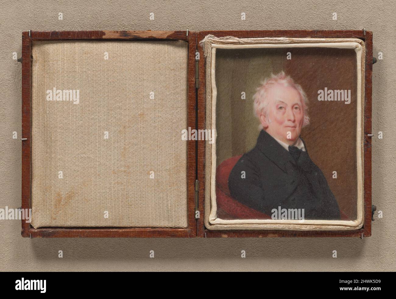 John Trumbull. Artist: Anne Hall, American, 1792–1863 Stock Photo - Alamy