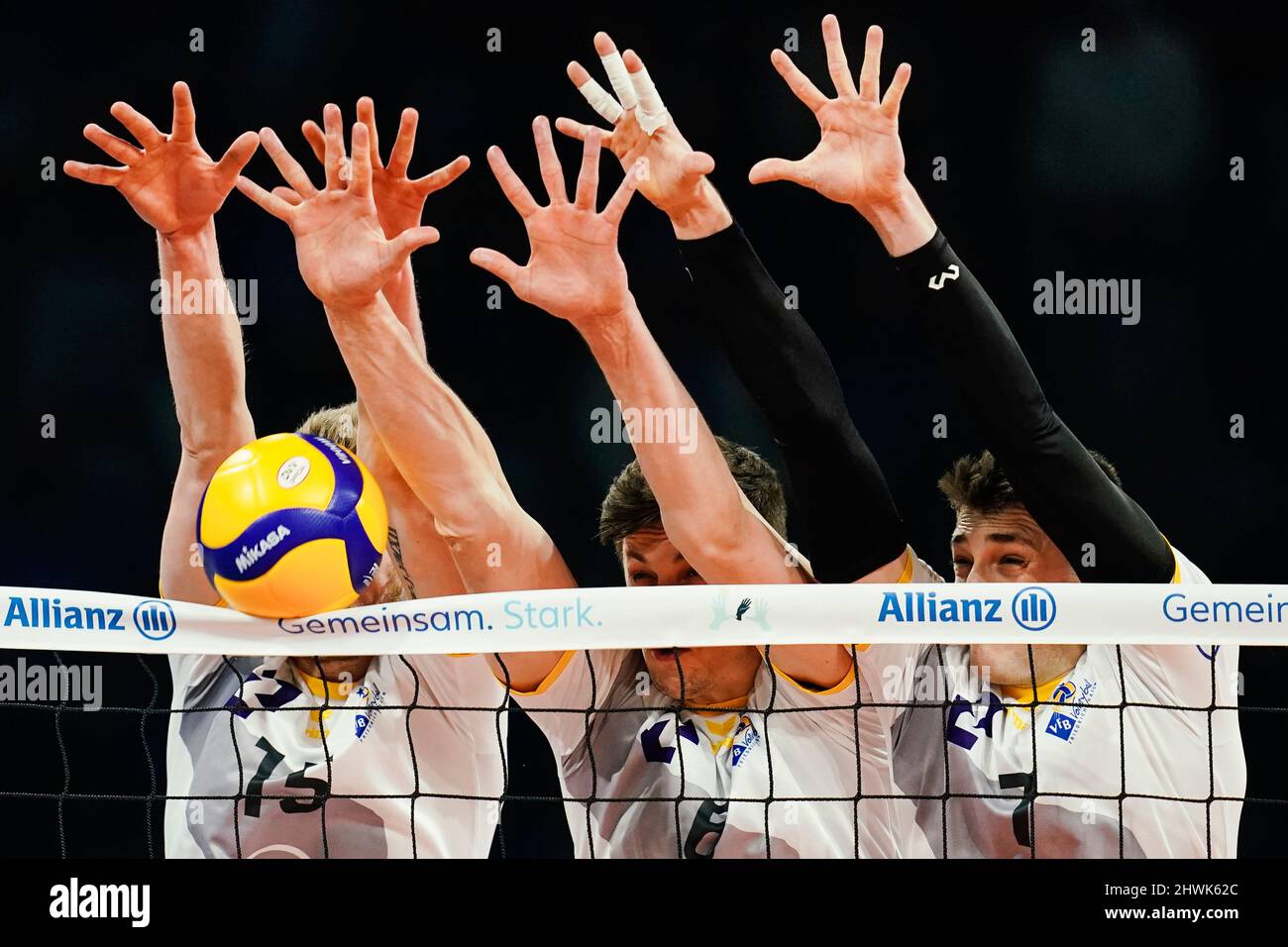 Mannheim, Germany. 06th Mar, 2022. Volleyball, men: DVV Cup, SVG ...