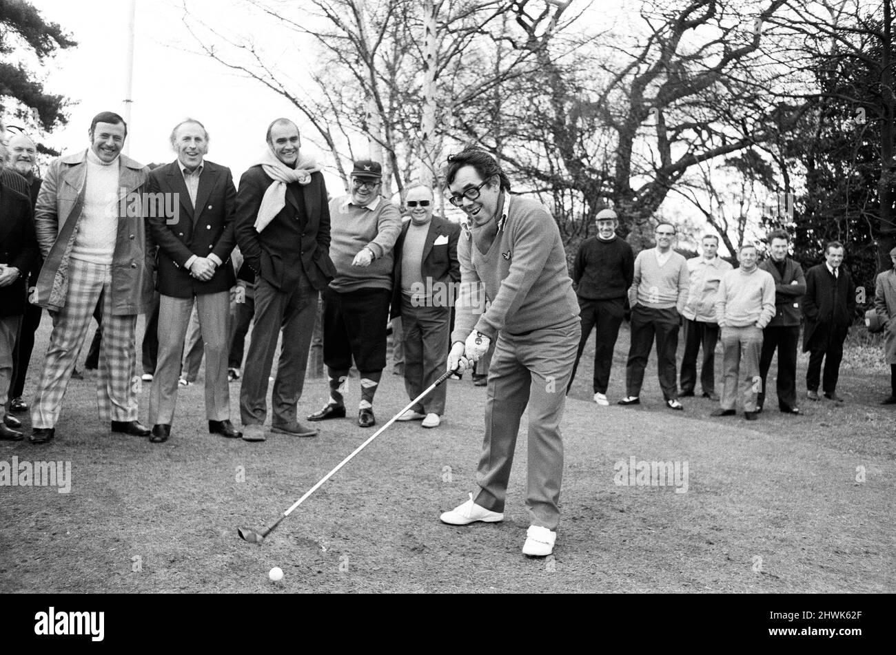 Ronnie Corbett made his bow as newly appointed Captain of the Variety ...