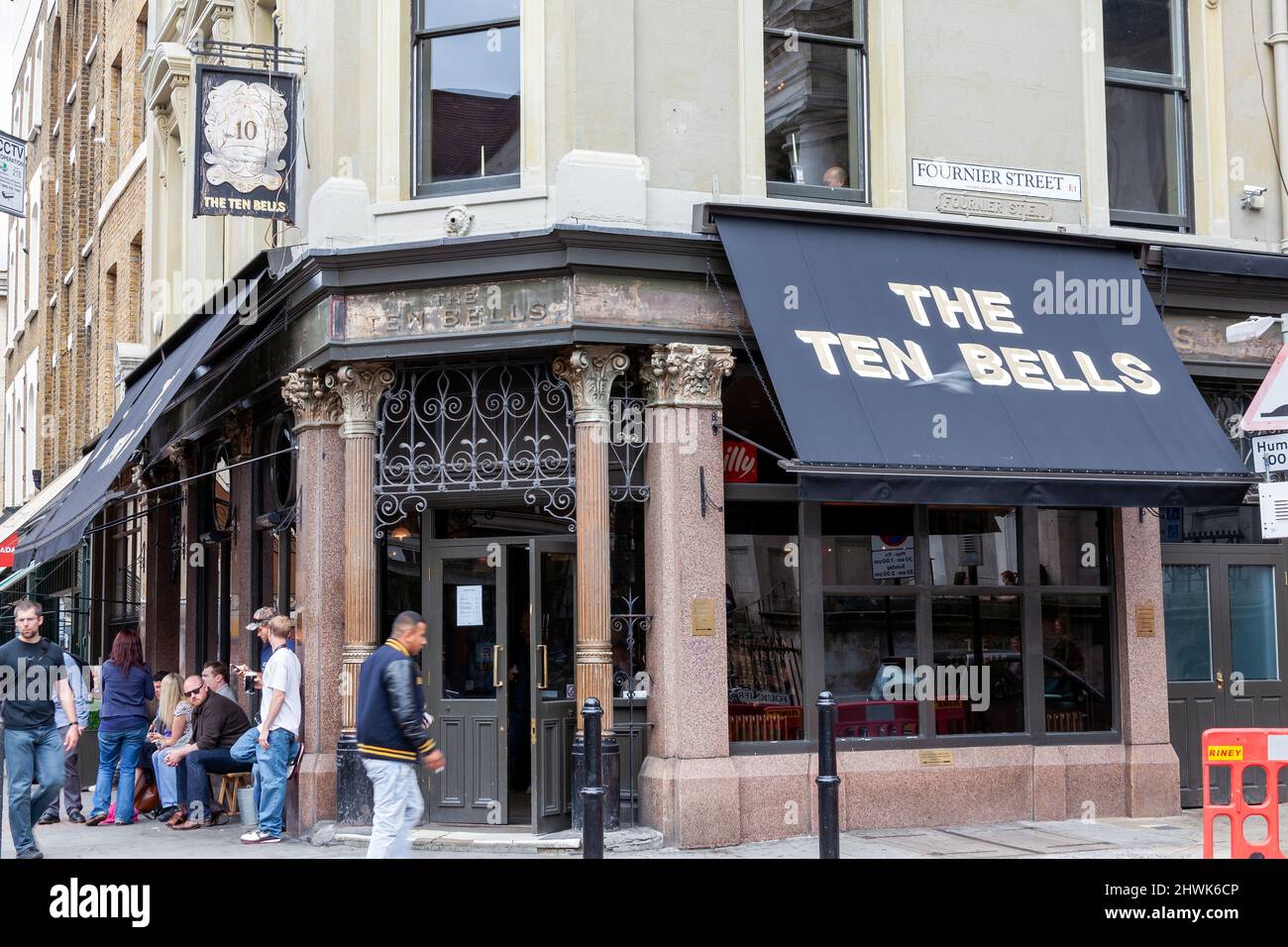 London, UK, July 1, 2012 : The Ten Bells public house in Spitafields ...