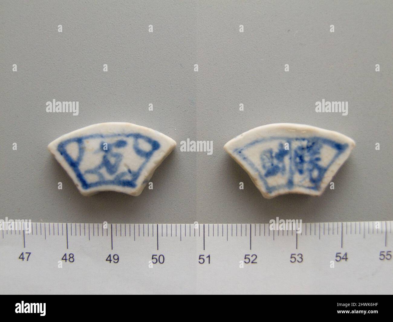 Siamese Porcelain Gambling token. Mint: Board of Revenue Stock Photo ...