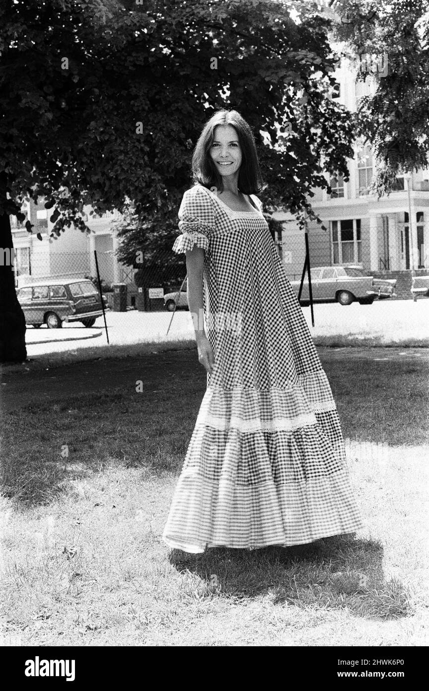 Joan Bakewell in London. 23rd June 1973 Stock Photo - Alamy