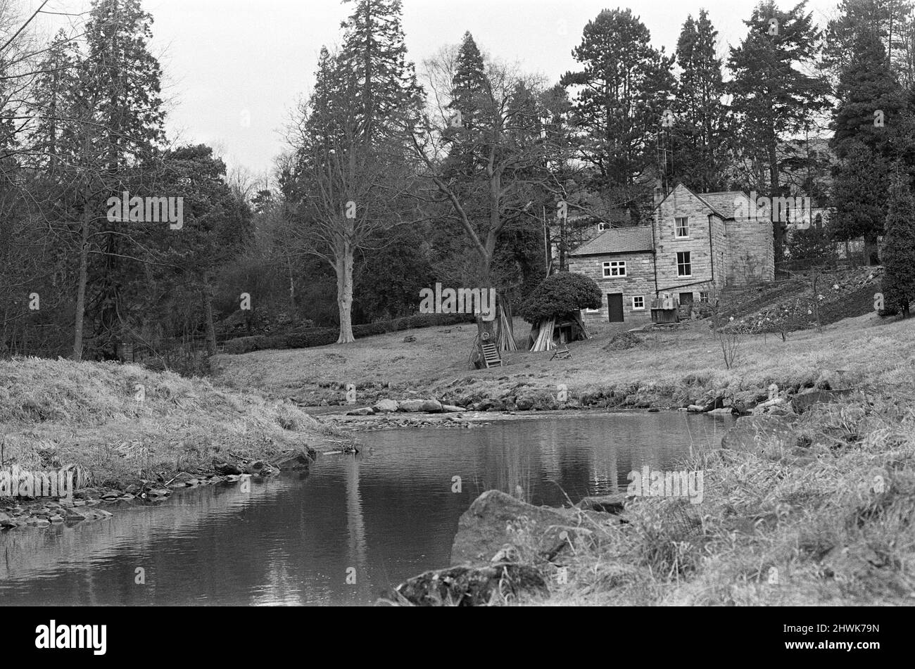 View at Egton Bridge, a village in the Scarborough district of North ...