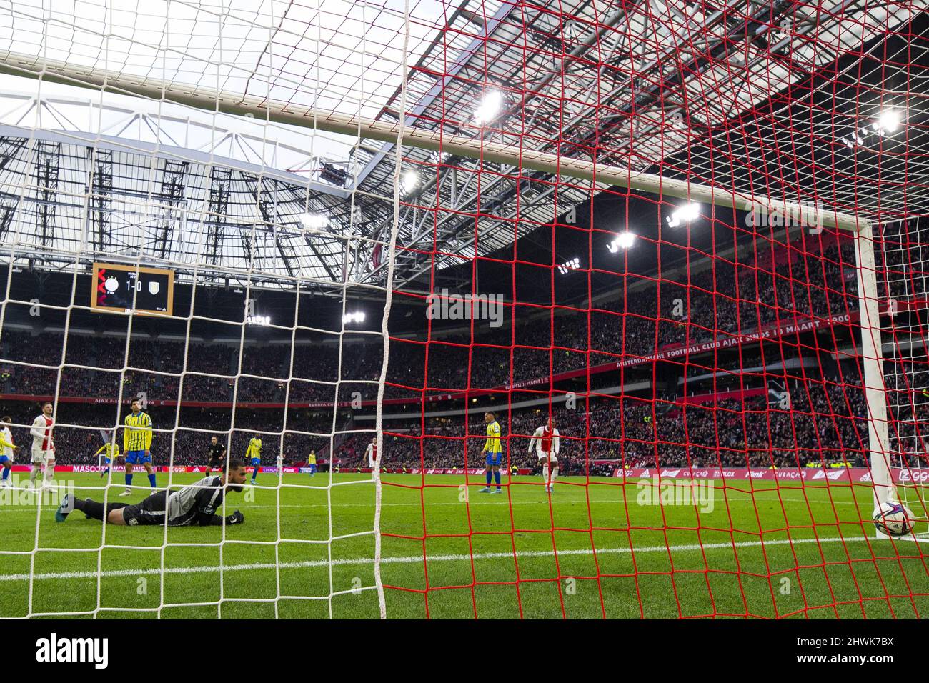 Amsterdam , 06-03-2022 , Johan Cruijff Arena , Dutch football ...