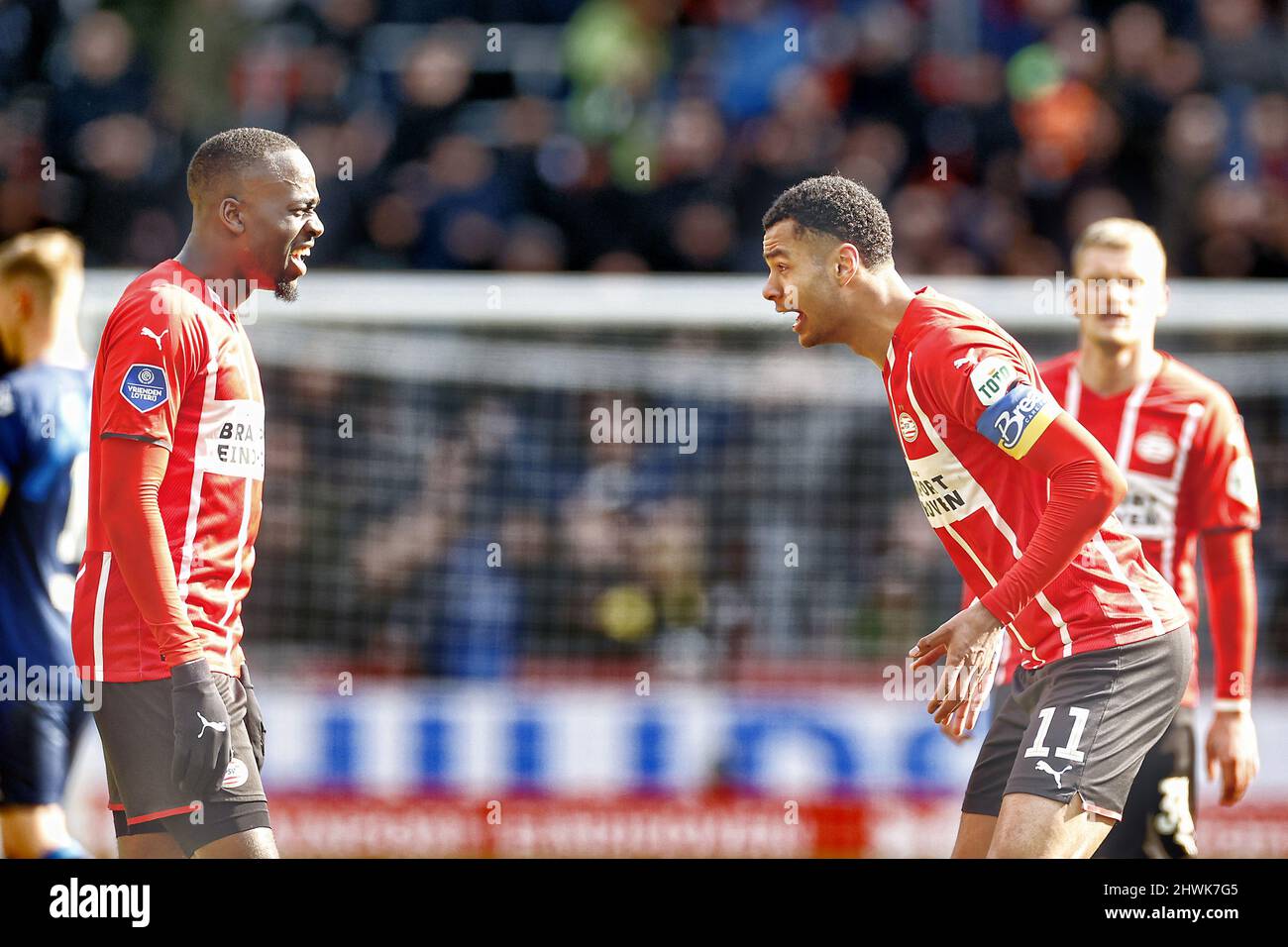 EINDHOVEN, 06-03-2022, Philips Stadium Dutch Football Eredivisie season ...