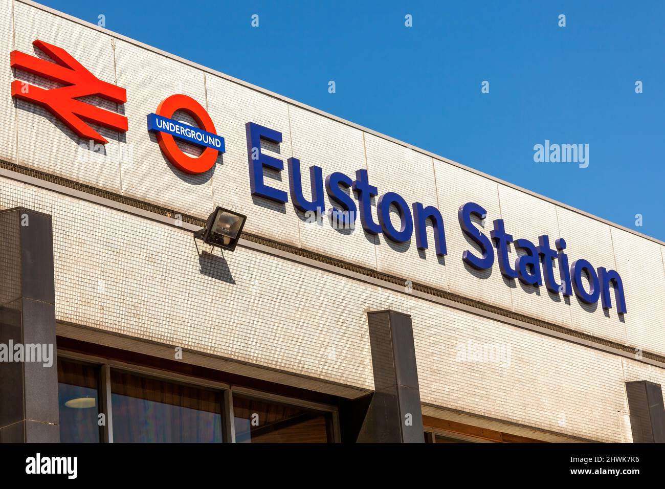 London, UK, May 2, 2011 : British Rail and underground tube sign at the ...