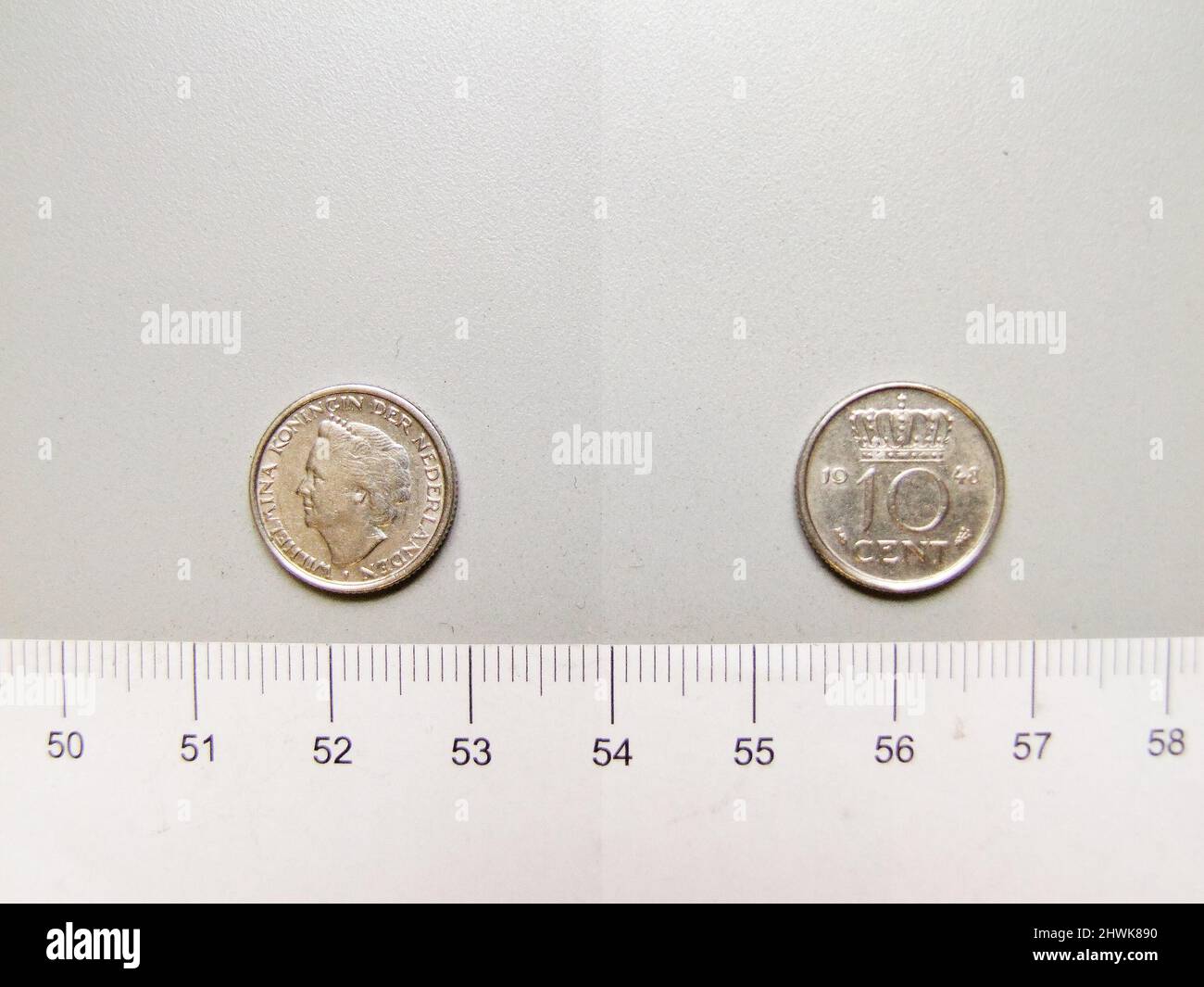 10 Cents of Queen Wilhelmina from Utrecht. Ruler: Wilhelmina, Queen of ...