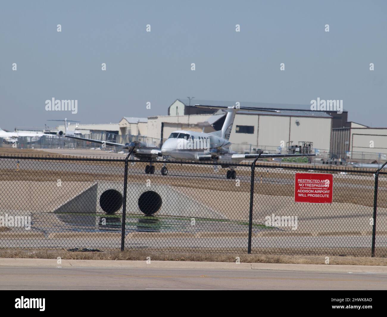 Addison Airport, Park, Transit Station, Silver Line Addition Stock ...