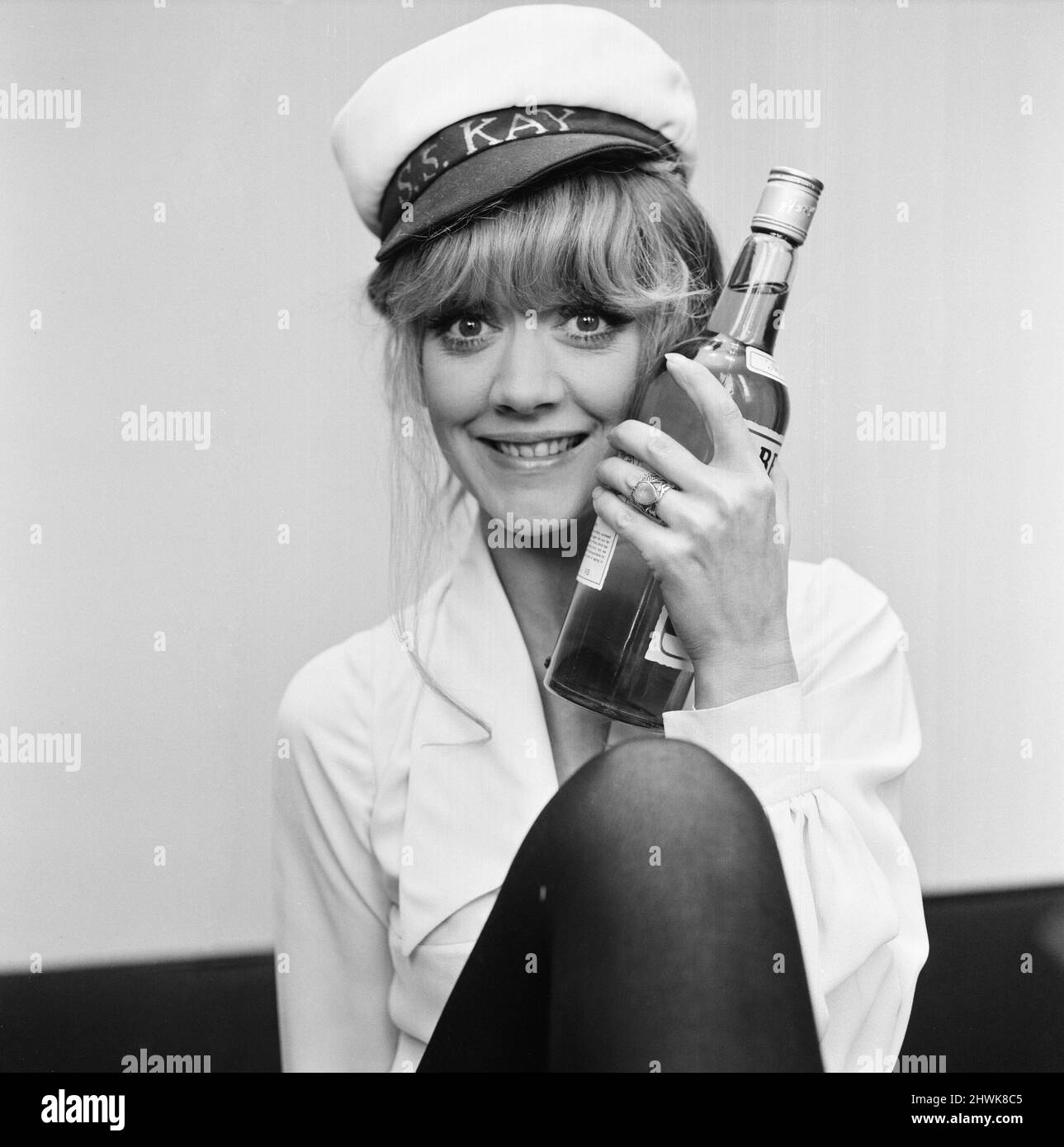 Amanda Barrie, British Actress and Comedian, Monday 5th March 1973 ...