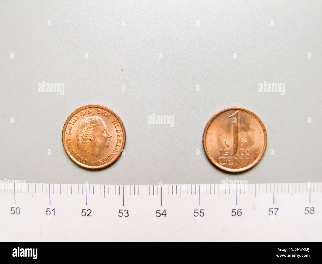 1 Cent of Juliana of the Netherlands from Utrecht. Ruler: Juliana of ...