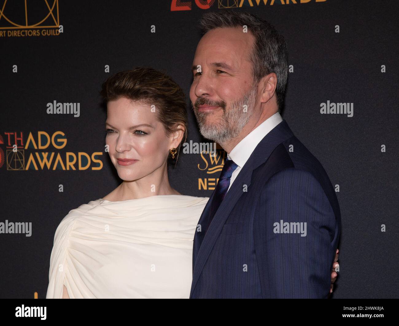 05 March 2022 - Los Angeles, California - Tanya Lapointe and Denis Villeneuve. 26th Annual Art ...