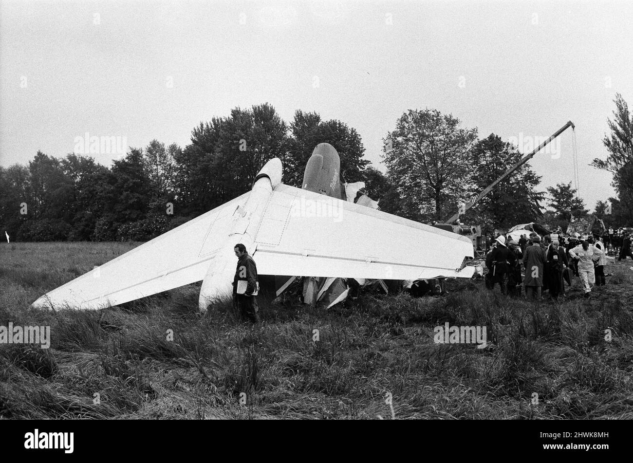 British European Airways Flight 548 passenger flight from London ...
