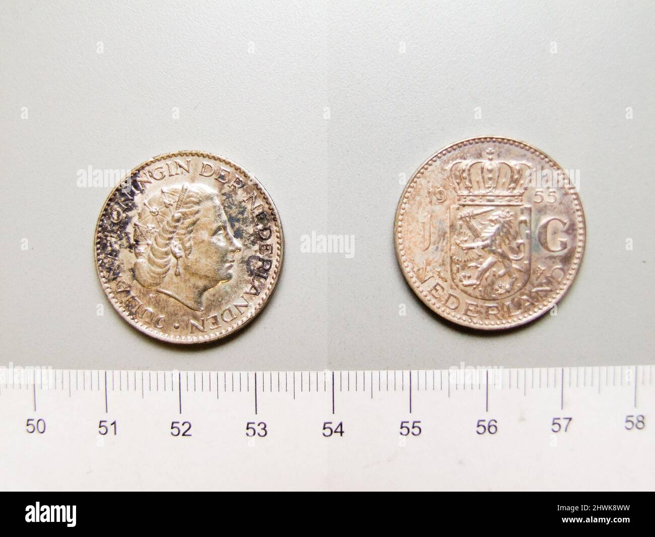 1 Gulden of Juliana of the Netherlands from Utrecht. Ruler: Juliana of ...