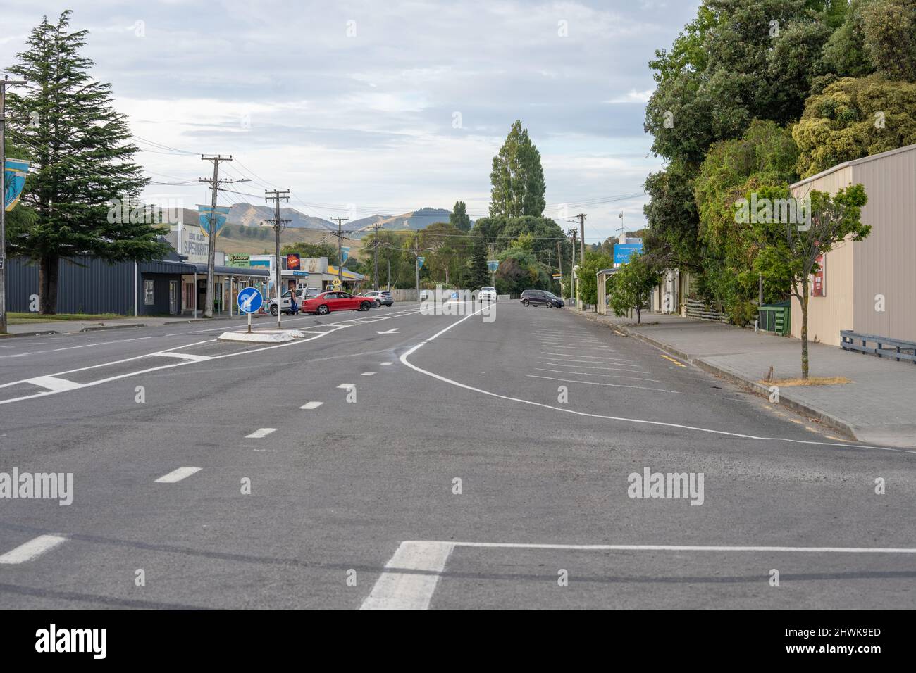 Tolaga Bay New Zealand - February 6 2022; State highway 35 and ...