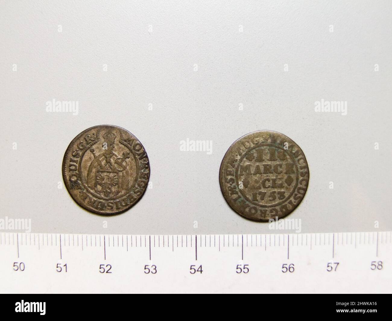 2 Marks of Franz I Stephan von Lothringen, Holy Roman Emperor from ...