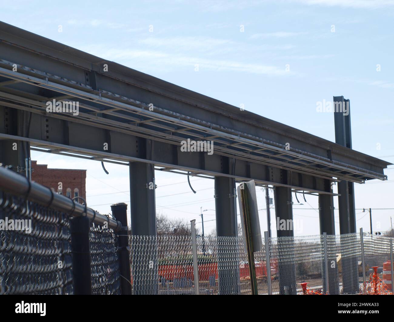 Addison Airport, Park, Transit Station, Silver Line Addition Stock ...