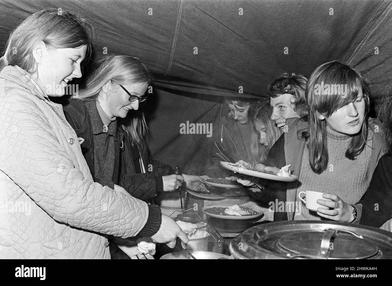 Pupils from the Blue Coat Church of England School, Coventry, on an ...
