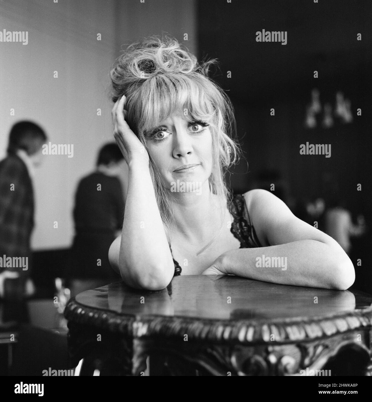 Amanda Barrie, British Actress and Comedian, Monday 5th March 1973 ...