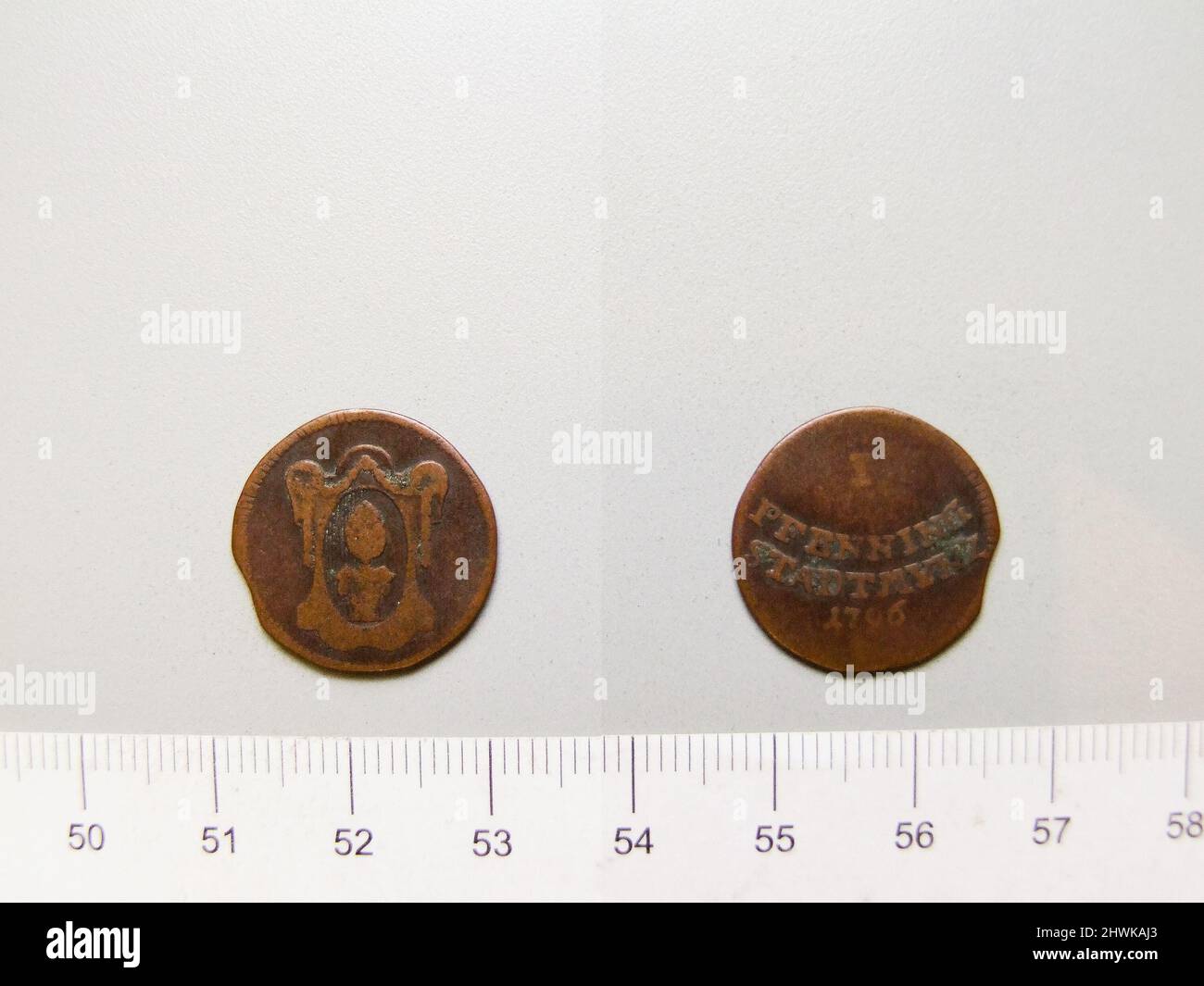 1 pièce pfennig hi-res stock photography and images - Alamy