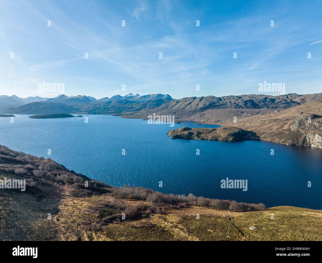 Poolewe to loch maree hike hi-res stock photography and images - Alamy