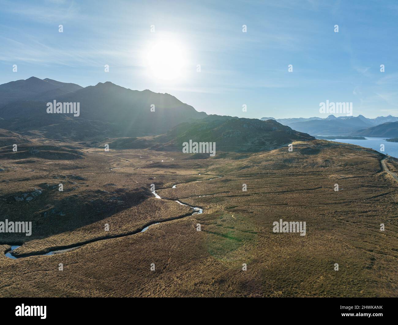 Poolewe to loch maree hike hi-res stock photography and images - Alamy