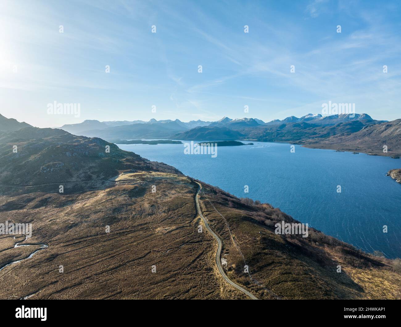 Poolewe to loch maree hike hi-res stock photography and images - Alamy