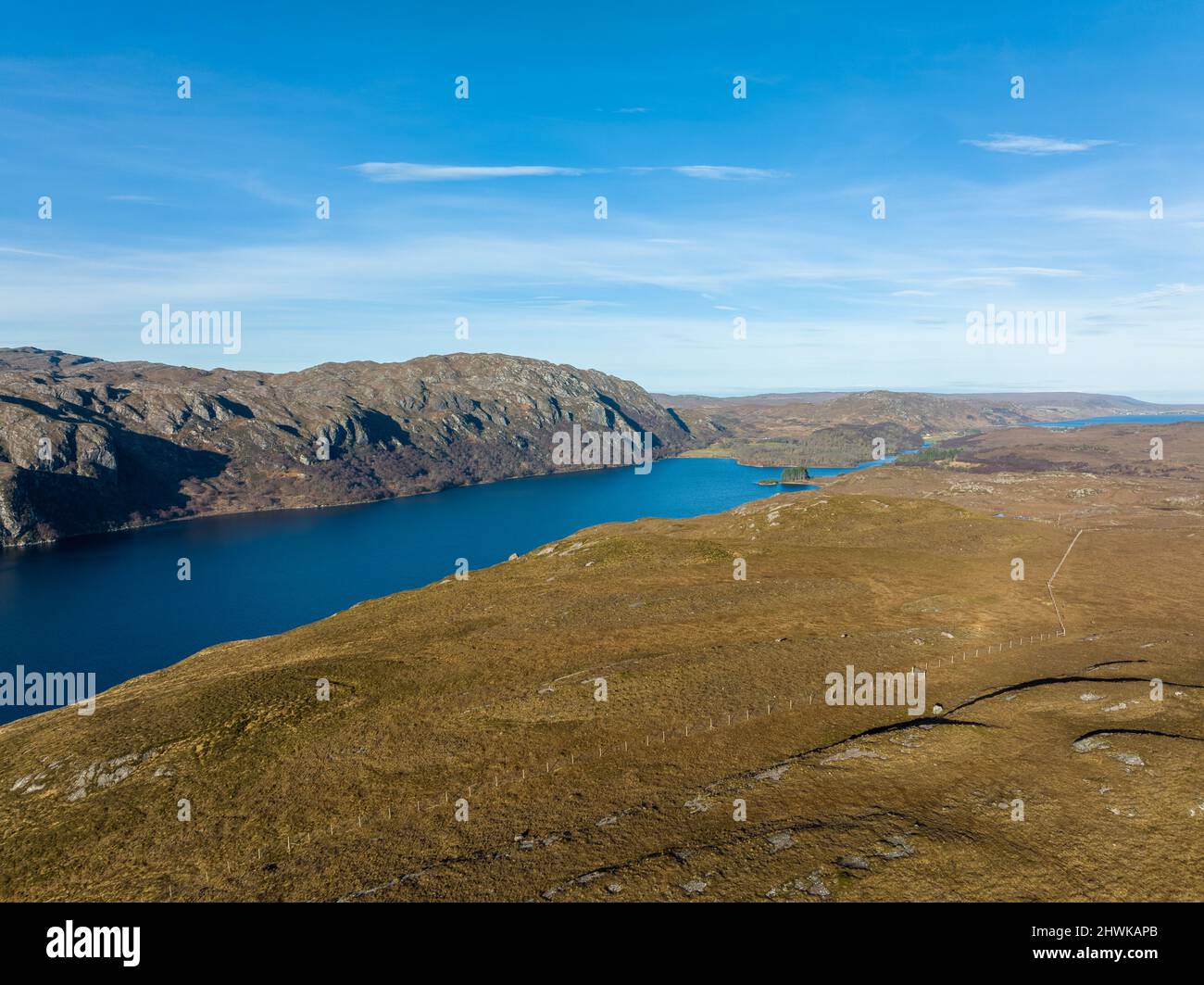 Poolewe to loch maree hike hi-res stock photography and images - Alamy