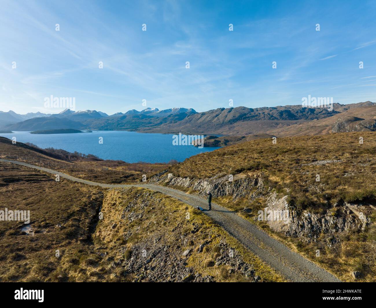 Poolewe to loch maree hike hi-res stock photography and images - Alamy