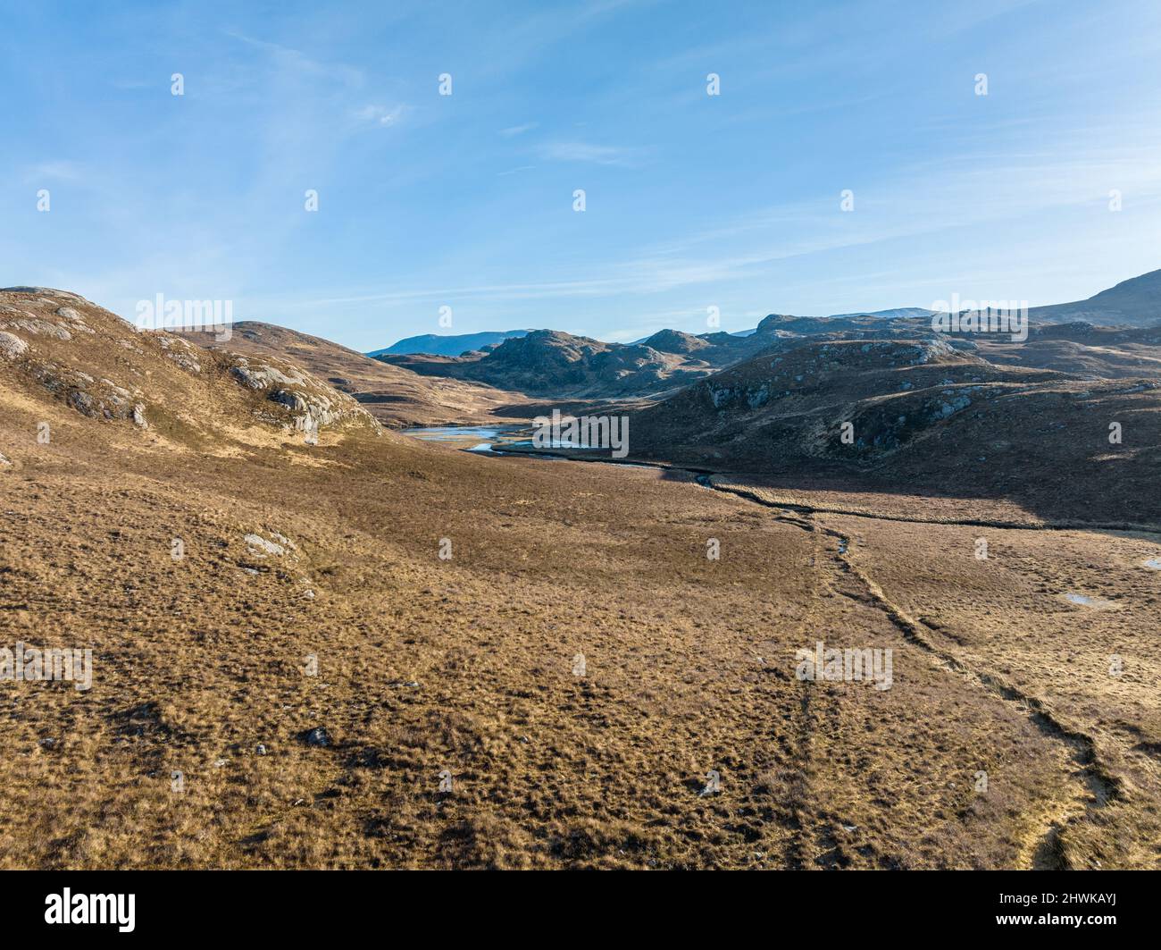 Poolewe to loch maree hike hi-res stock photography and images - Alamy
