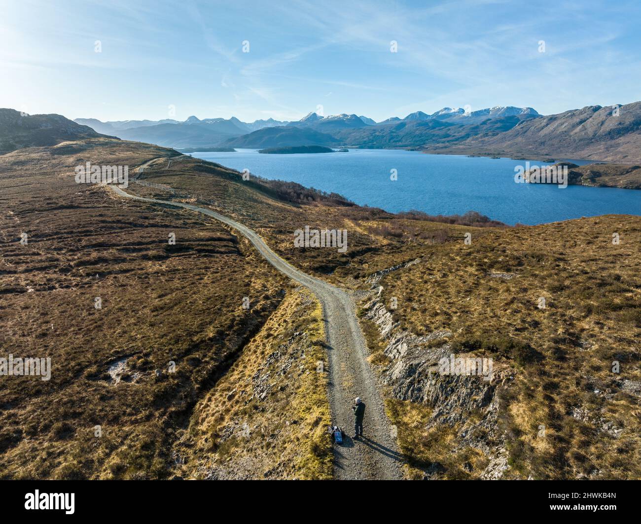 Poolewe to loch maree hike hi-res stock photography and images - Alamy