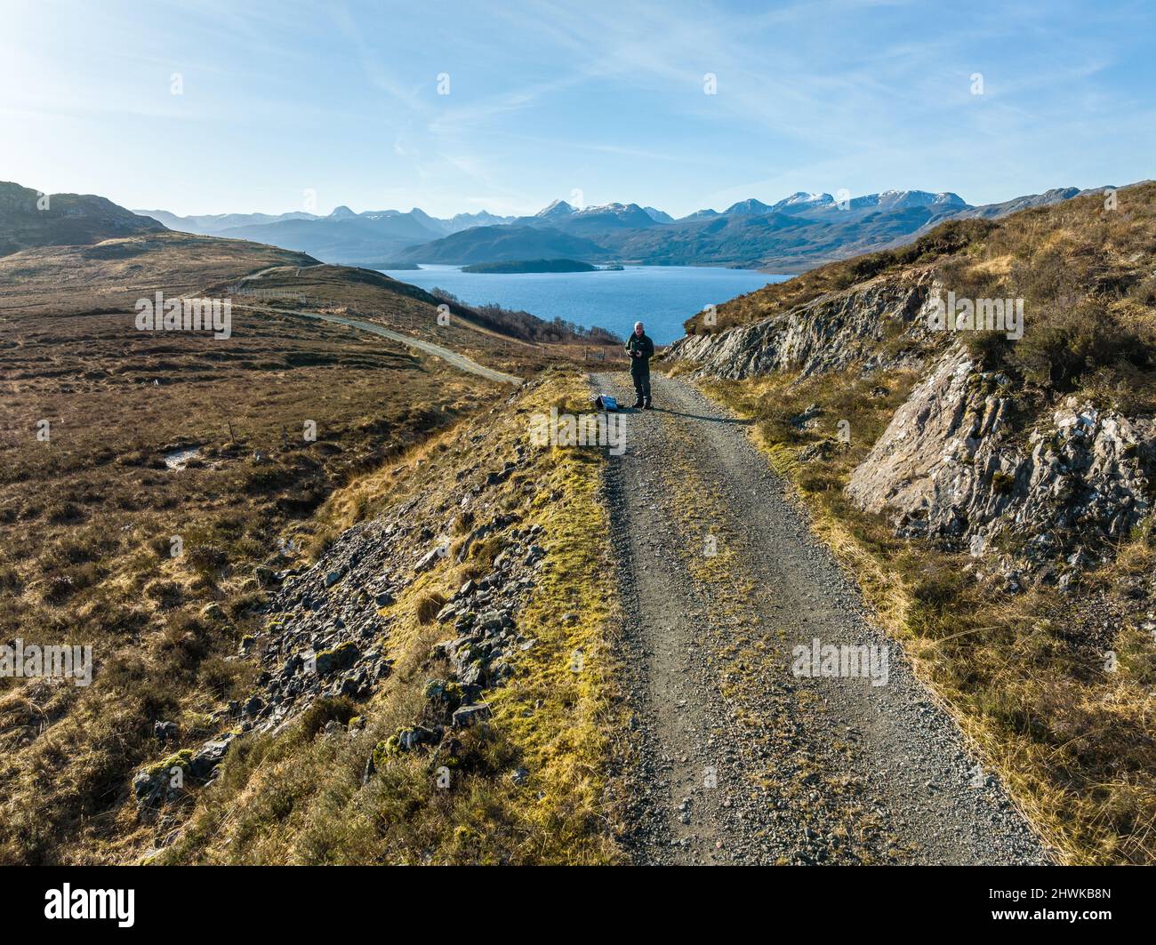 Poolewe to loch maree hike hi-res stock photography and images - Alamy