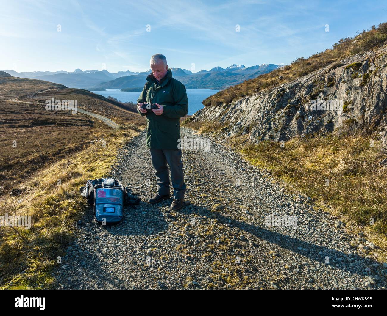 Poolewe to loch maree hike hi-res stock photography and images - Alamy