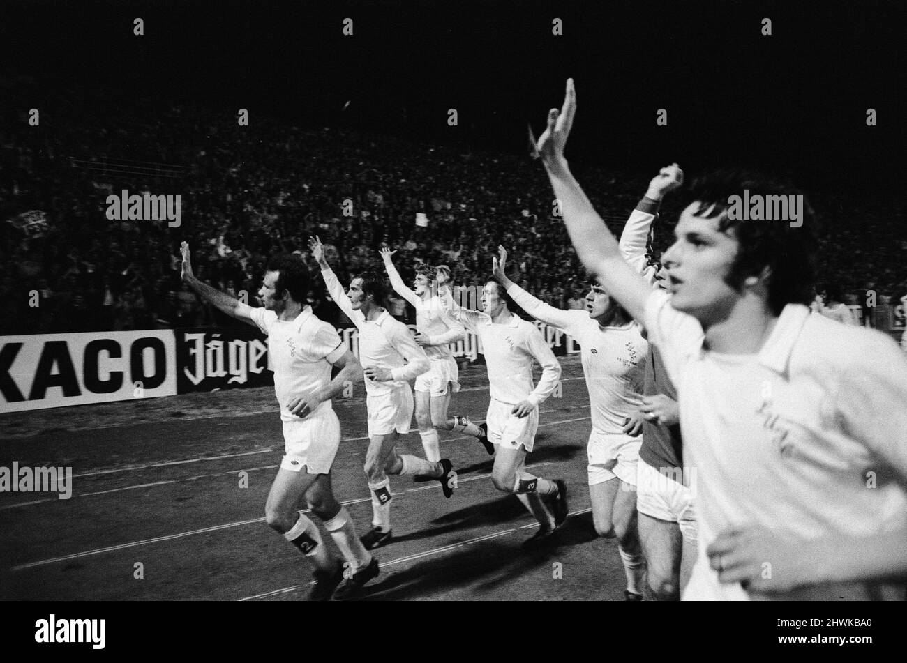 1973 European Cup Winners Cup Final at the Kaftanzoglio Stadium in ...
