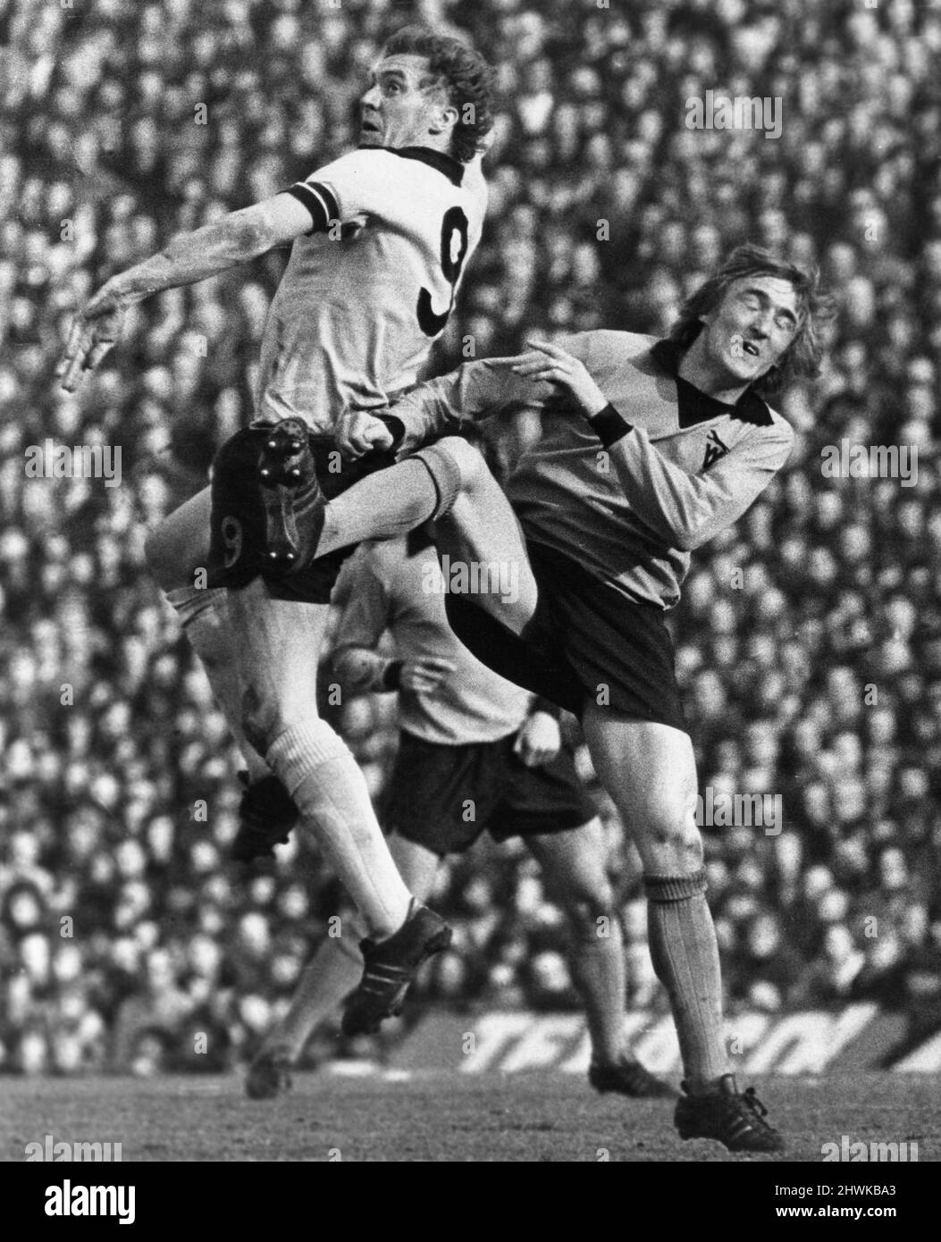 Wolves v Coventry FA Cup 6th round match at Molineux March 1973. Derek ...