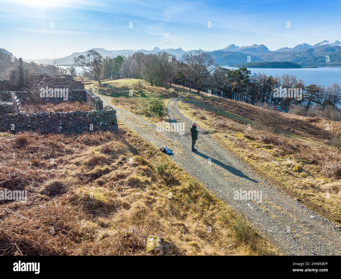 Poolewe to loch maree hike hi-res stock photography and images - Alamy