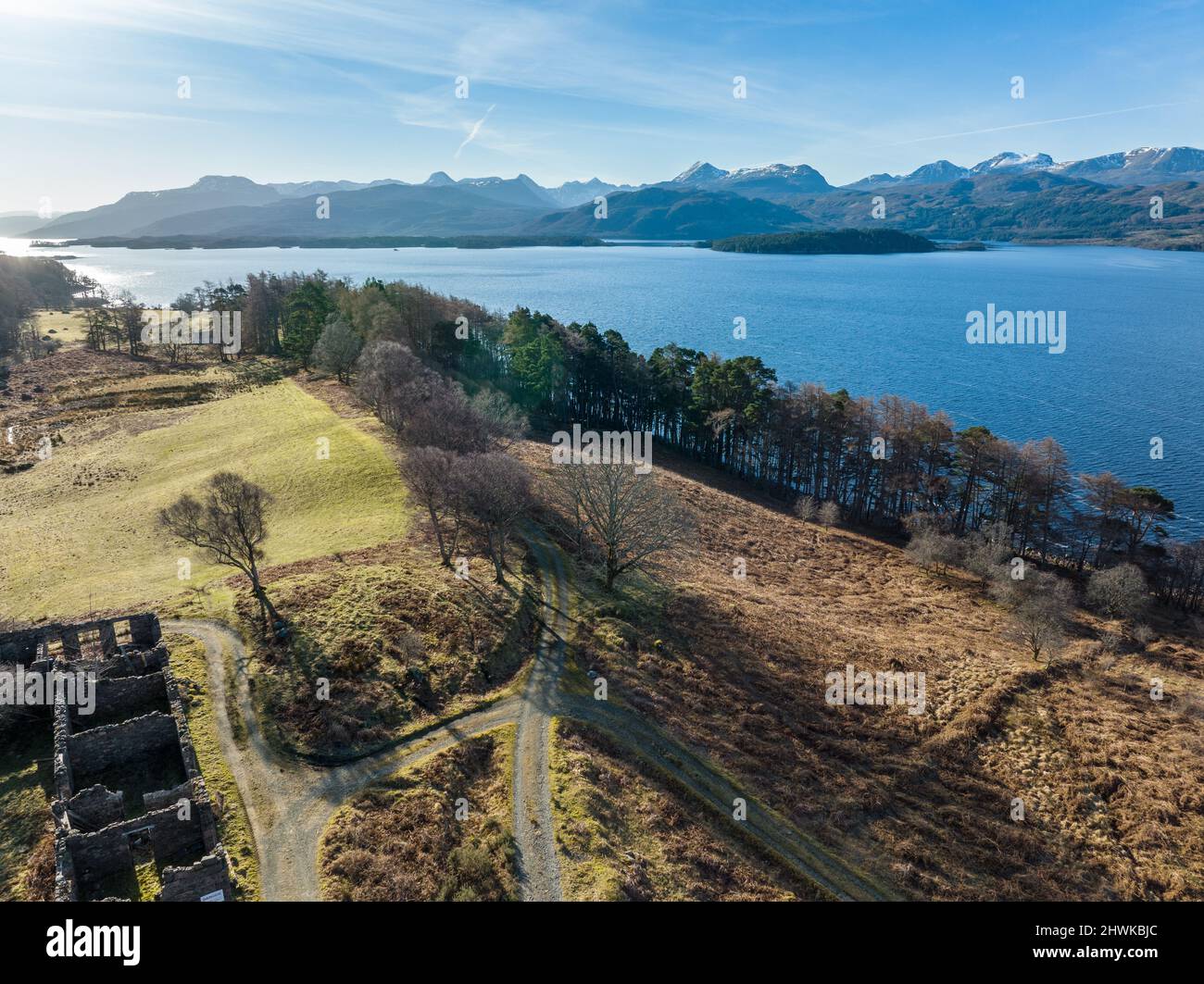 Poolewe to loch maree hike hi-res stock photography and images - Alamy