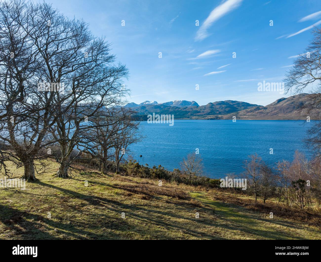 Poolewe to loch maree hike hi-res stock photography and images - Alamy