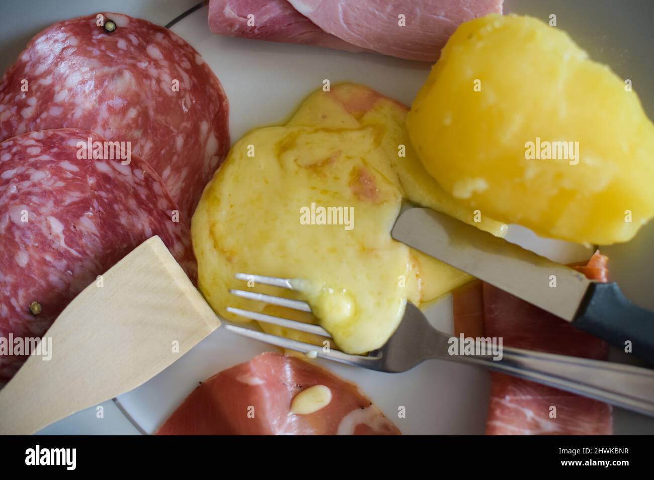 Raclette france hi-res stock photography and images - Alamy