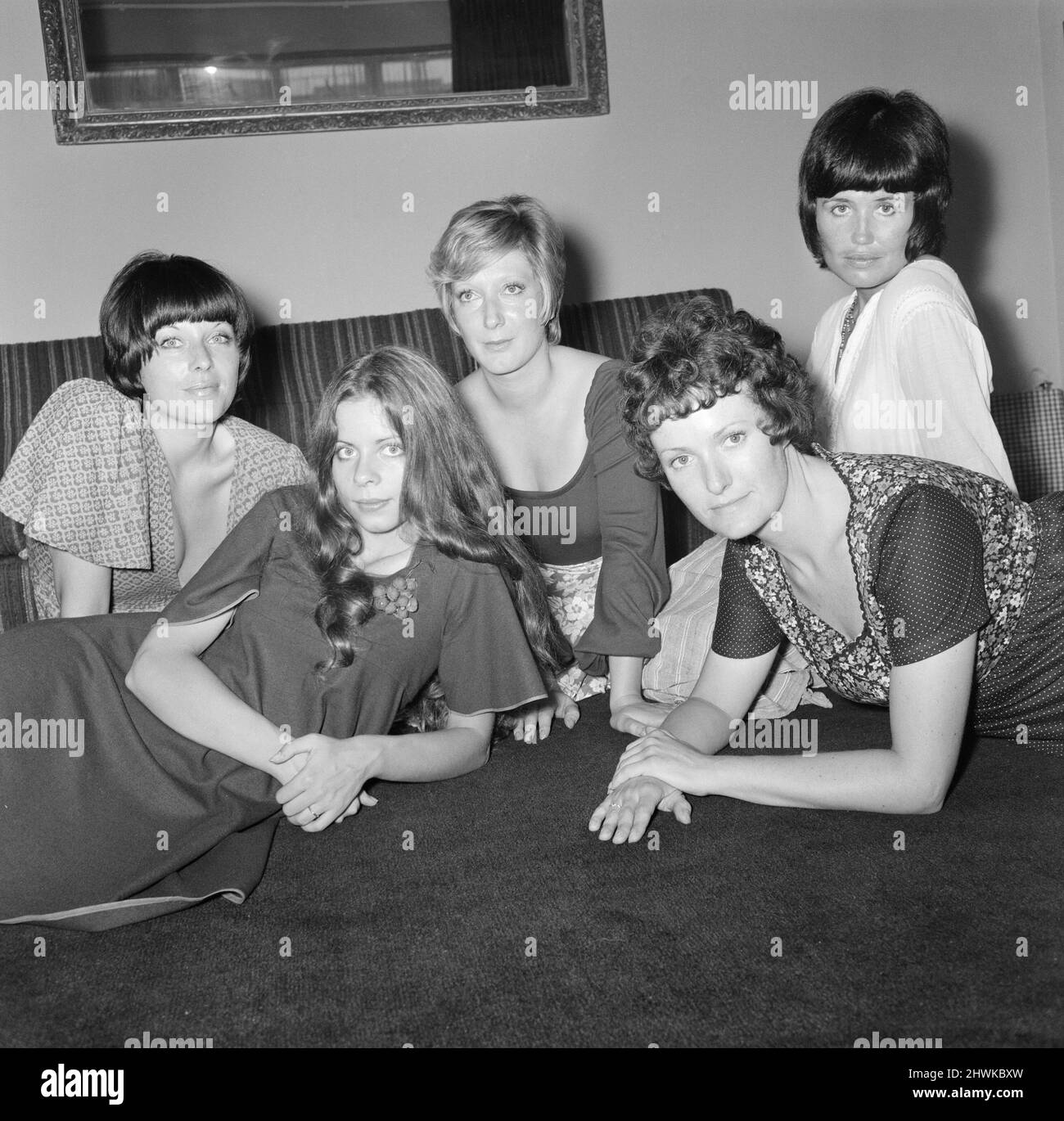 Picture shows 4 actresses and their Voiceover Agency boss Marina Martin ...