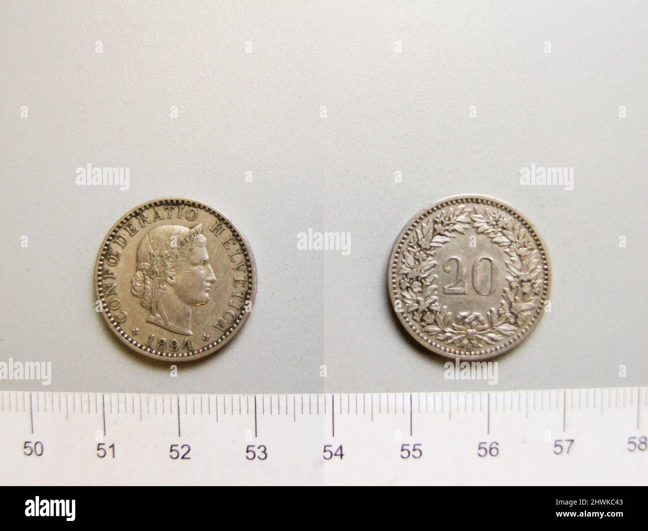 20 Rappen from Bern. Mint: Bern Stock Photo - Alamy