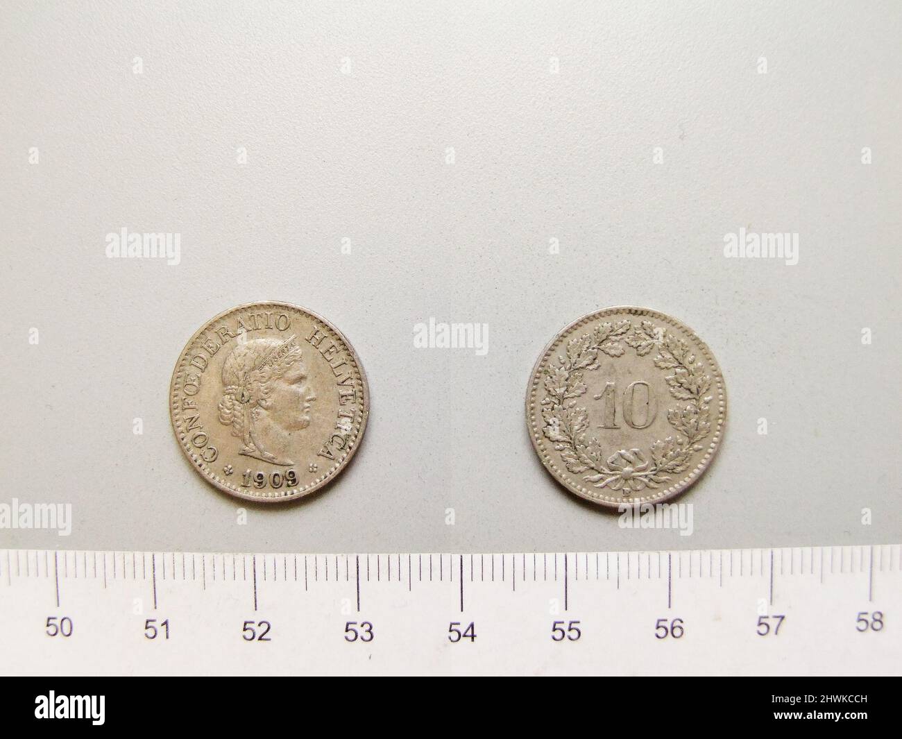 10 Rappen from Bern. Mint: Bern Stock Photo - Alamy