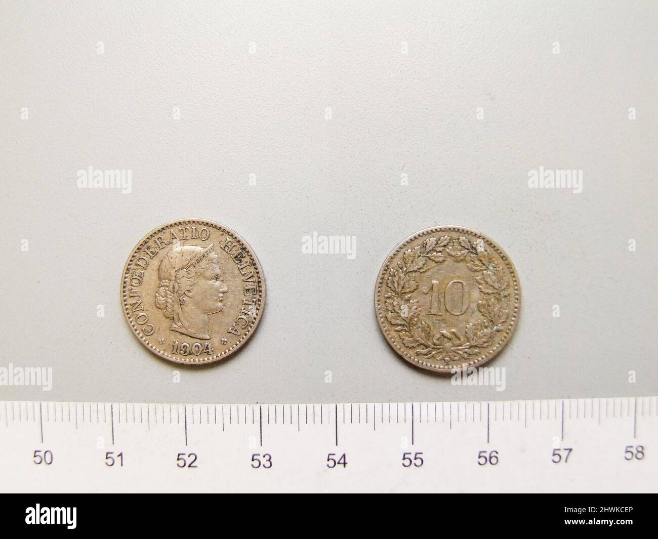 10 Rappen from Bern. Mint: Bern Stock Photo - Alamy