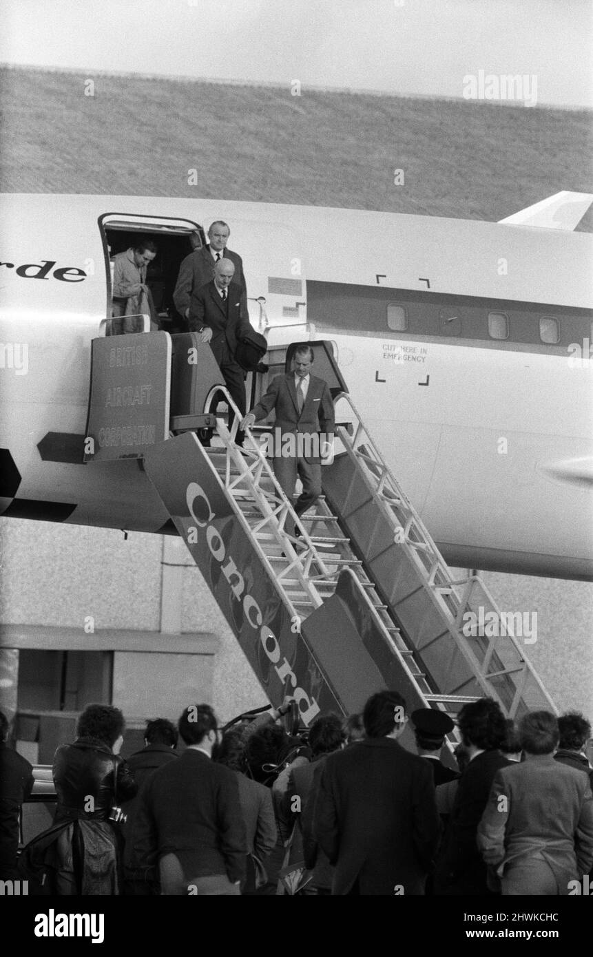 The Duke of Edinburgh is to fly the British built Concorde 002 at Mach ...