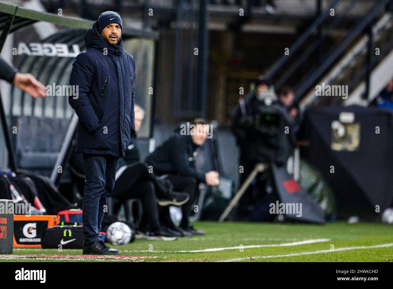 NIJMEGEN, NETHERLANDS - MARCH 6: Head Coach Pascal Jansen of AZ Alkmaar ...