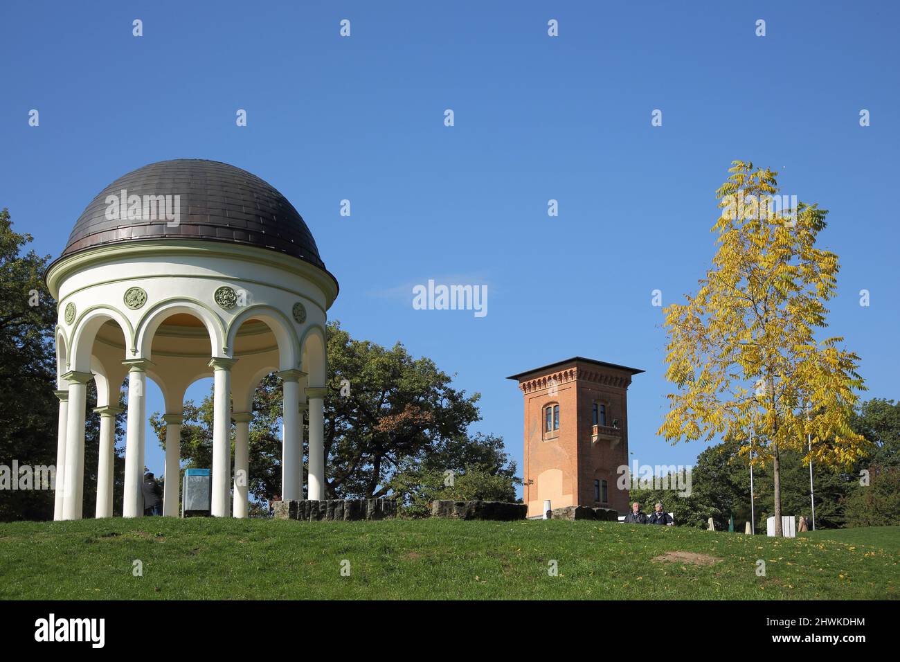 Dome of monopteros temple hi-res stock photography and images - Alamy