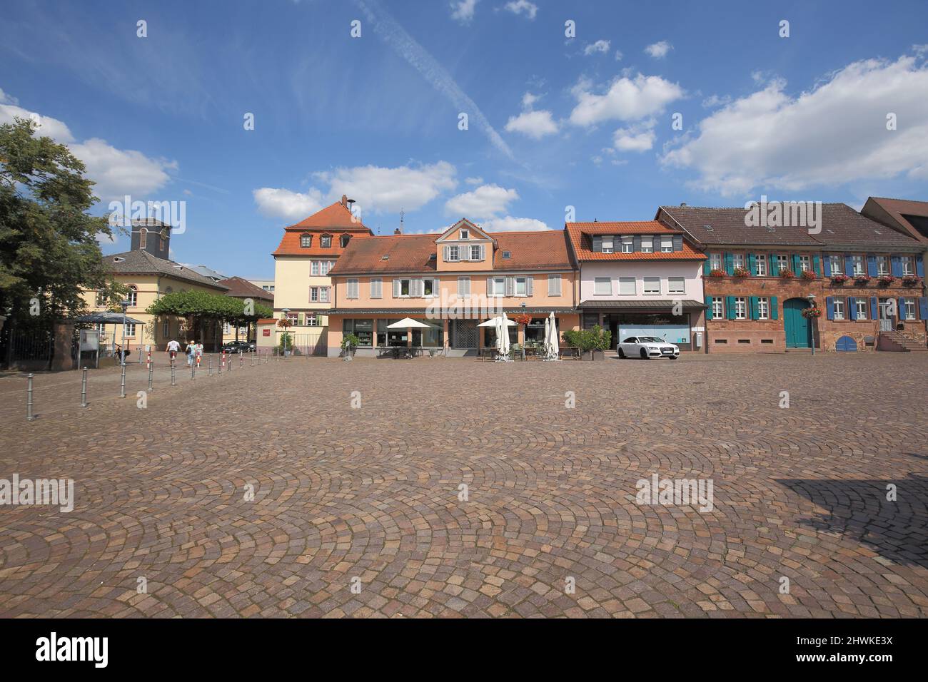 Market square in Dieburg, Hesse, Germany Stock Photo - Alamy