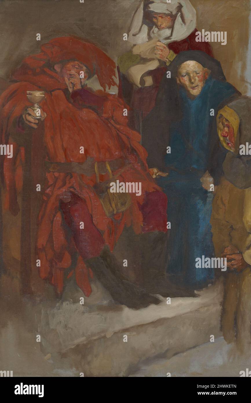 Compositional Study, possibly for The Merry Wives of Windsor. Artist ...
