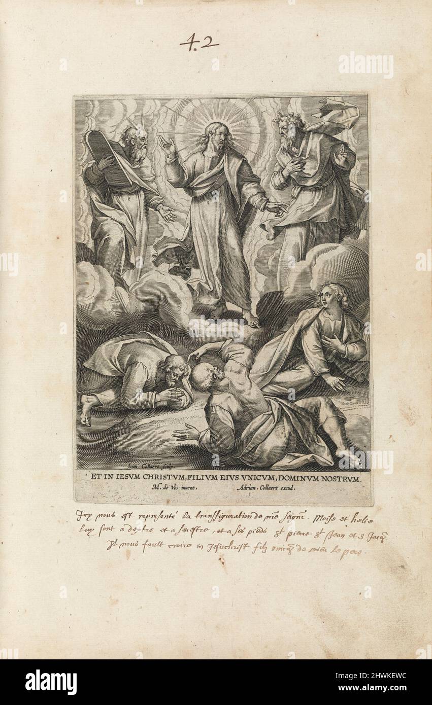 1 of 12 plates from the series XII. Fidei Apostolici Symbola (The ...