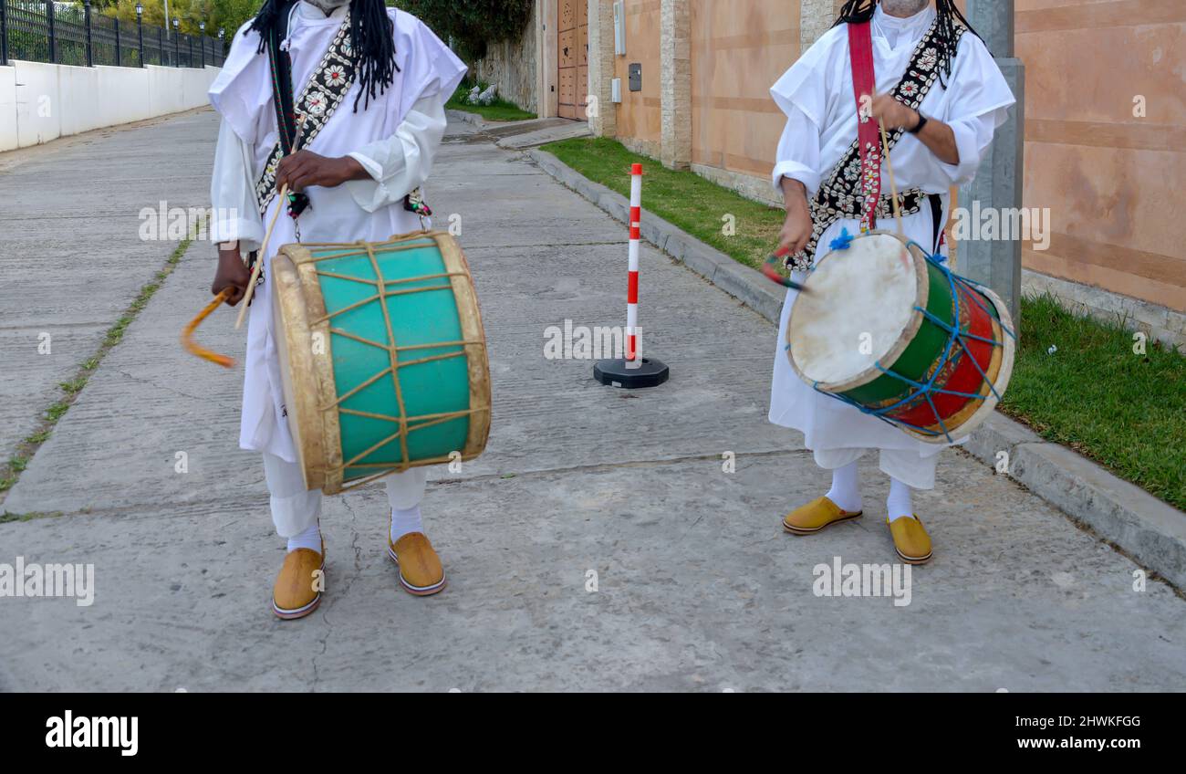 The music of Gnawa is a mix of African, Arab and Berber music and dance ...
