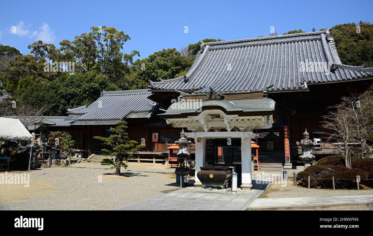 JAPAN.Pilgrimage on the way to the 88 temples in Shikoku Stock Photo ...